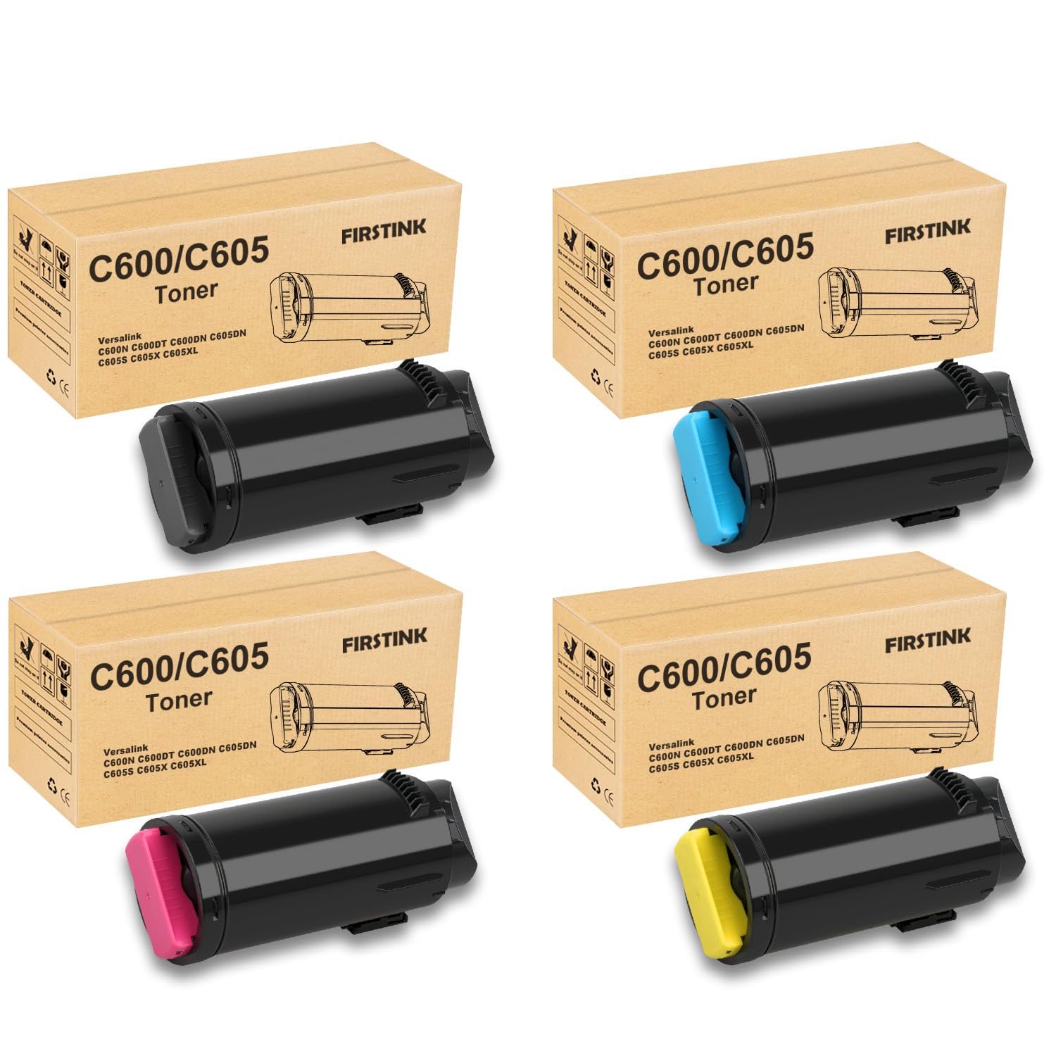 Amazon.com: VersaLink C600 C605 Toner Cartridge High Yield 106R03896 ...