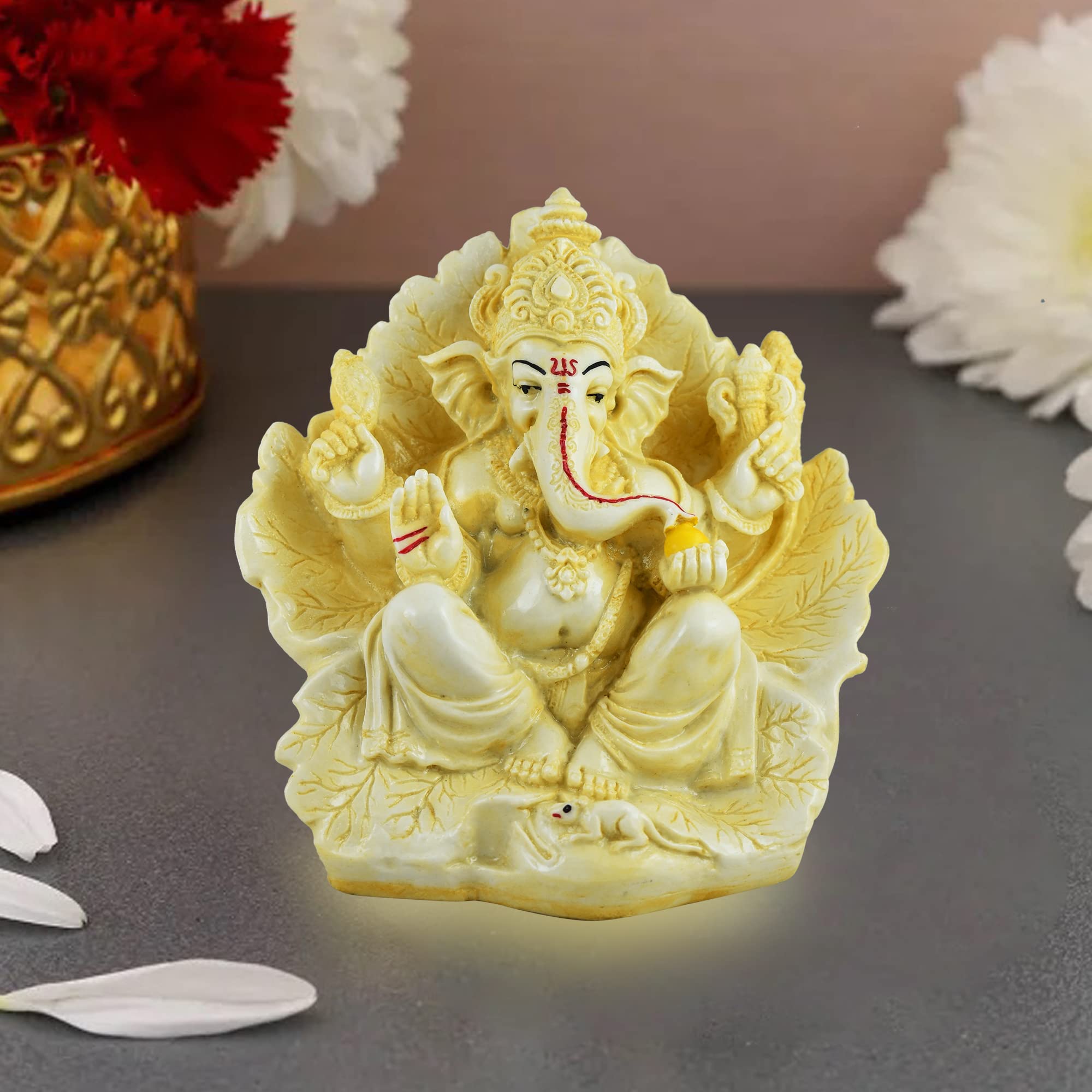 Buy Rci Mall Lord Ganesha Ganesh Ganpati Idol Hindu Figurine Showpiece ...