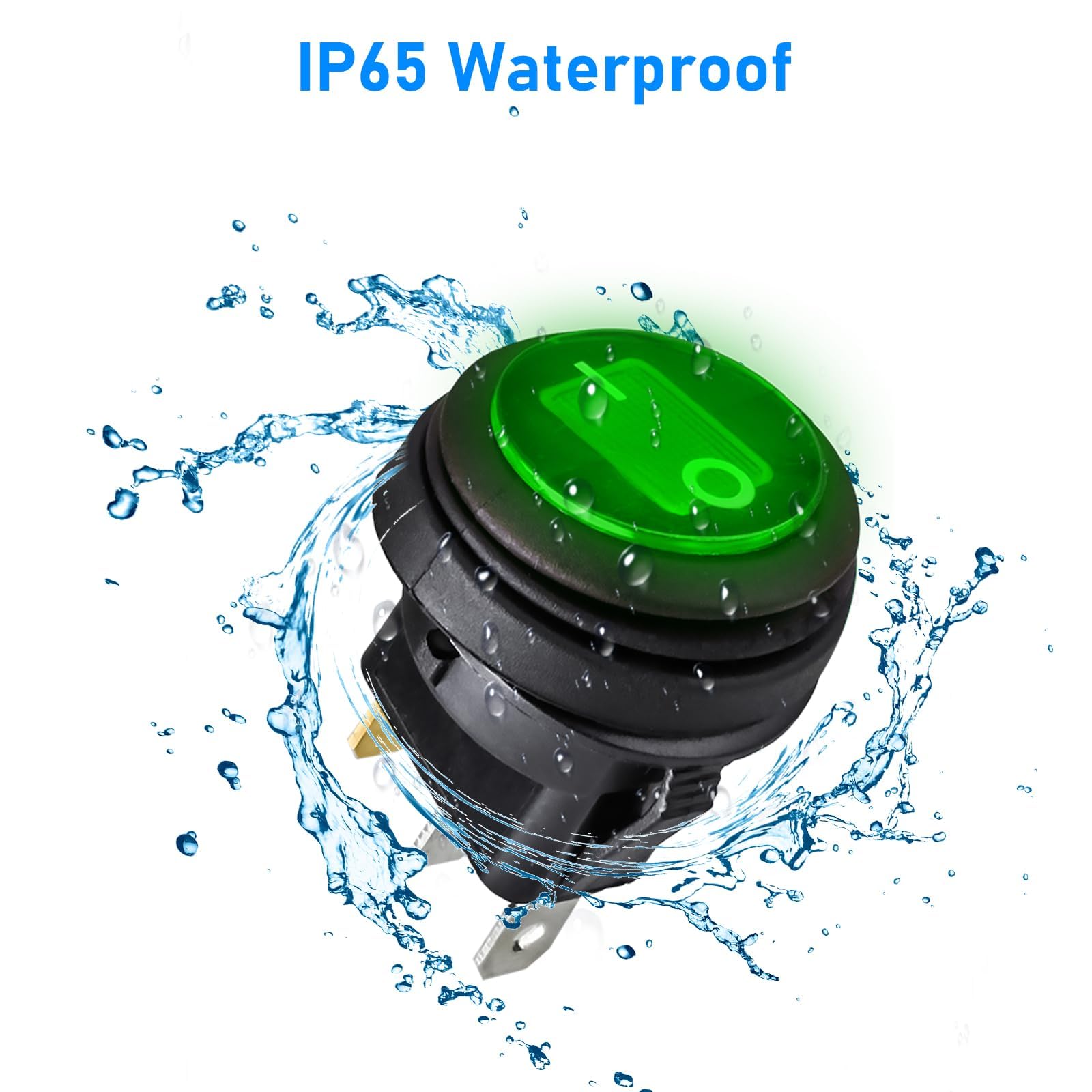 Waterproof Toggle Switches With Light Commercial Electric 2 Gang