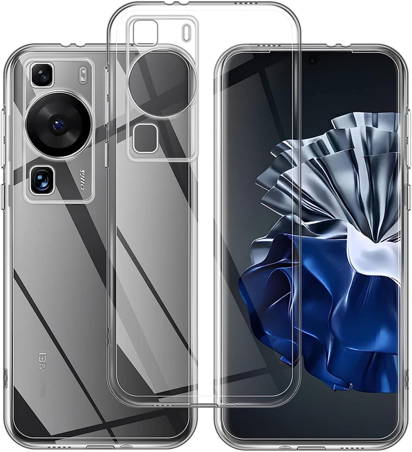 Amazon.com: Case for Huawei P60 Pro/P60 Case with Screen Protector ...