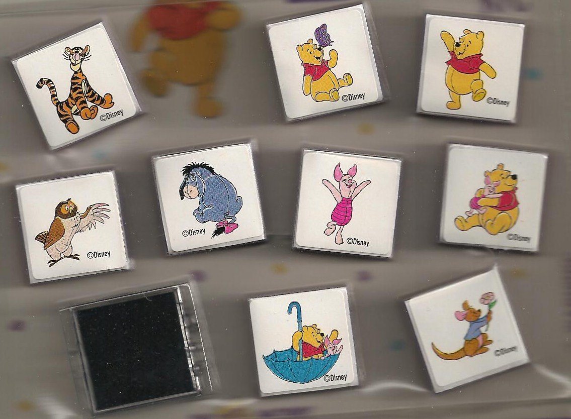 Disney's Winnie The Pooh Rubber Stamp Kit : Amazon.in: Toys & Games