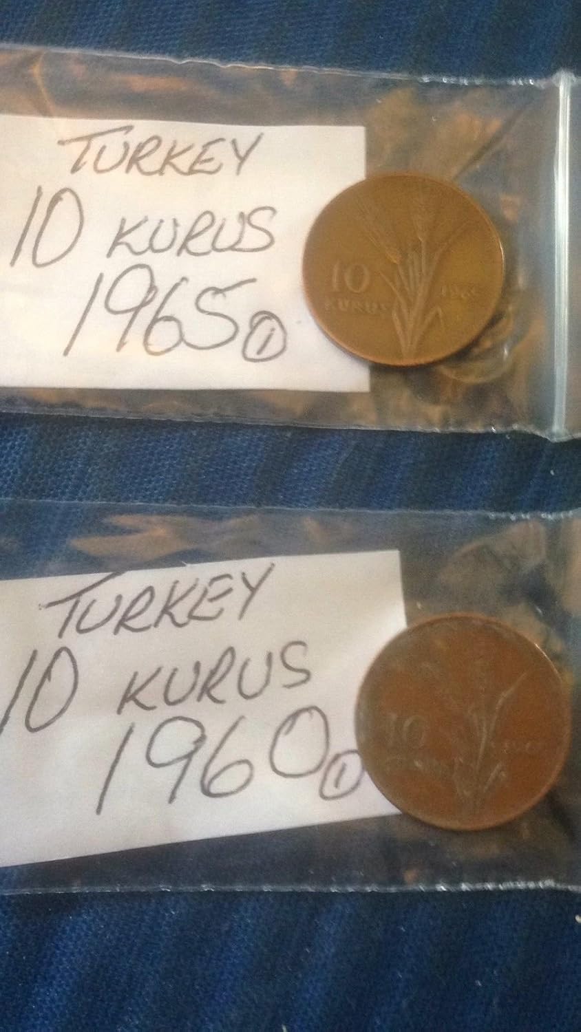 2006 UK Turkish Ten 10 Kurus Coins coin Good at Amazon's Collectible ...