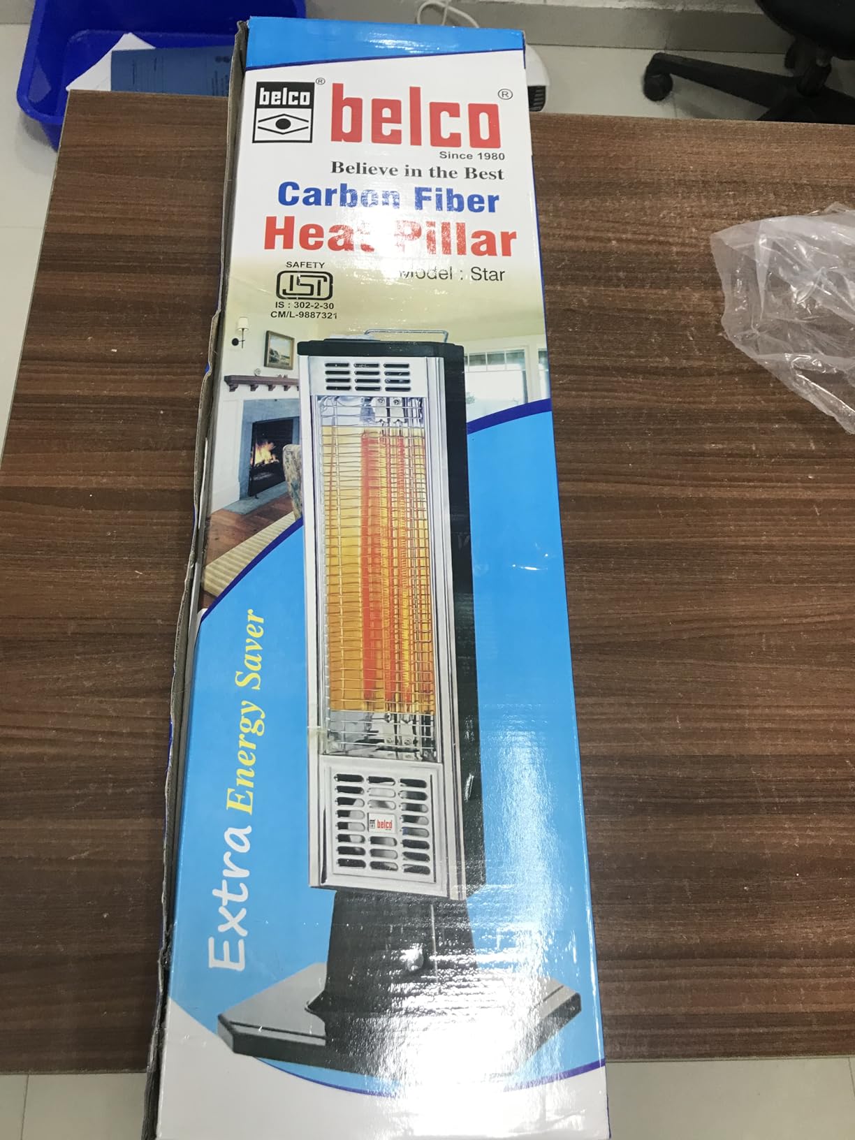 Buy Belco Carbon Fiber Heat Pillar (Carbon Star) | ISI Marked | 1500 ...