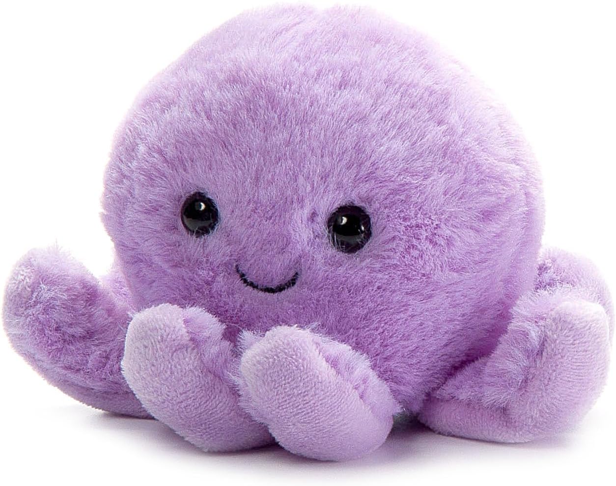Amazon.com: The Petting Zoo Purple Octopus Stuffed Animal Plushie ...