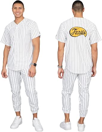 Amazon.com: Costume Agent Warriors Pinstriped Furies Baseball Team ...