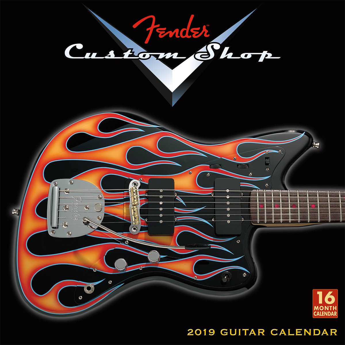 Amazon.com: Fender Custom Shop Guitar 2019 Wall Calendar: 9781531903862 ...