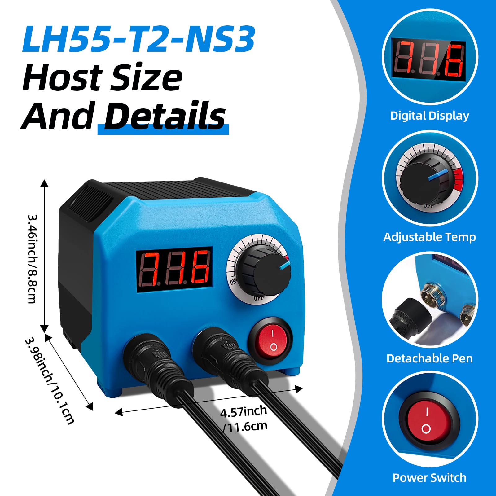Snapklik.com : FIRElood LH55-T2-NS3 Both Ports Are Heating Up ...
