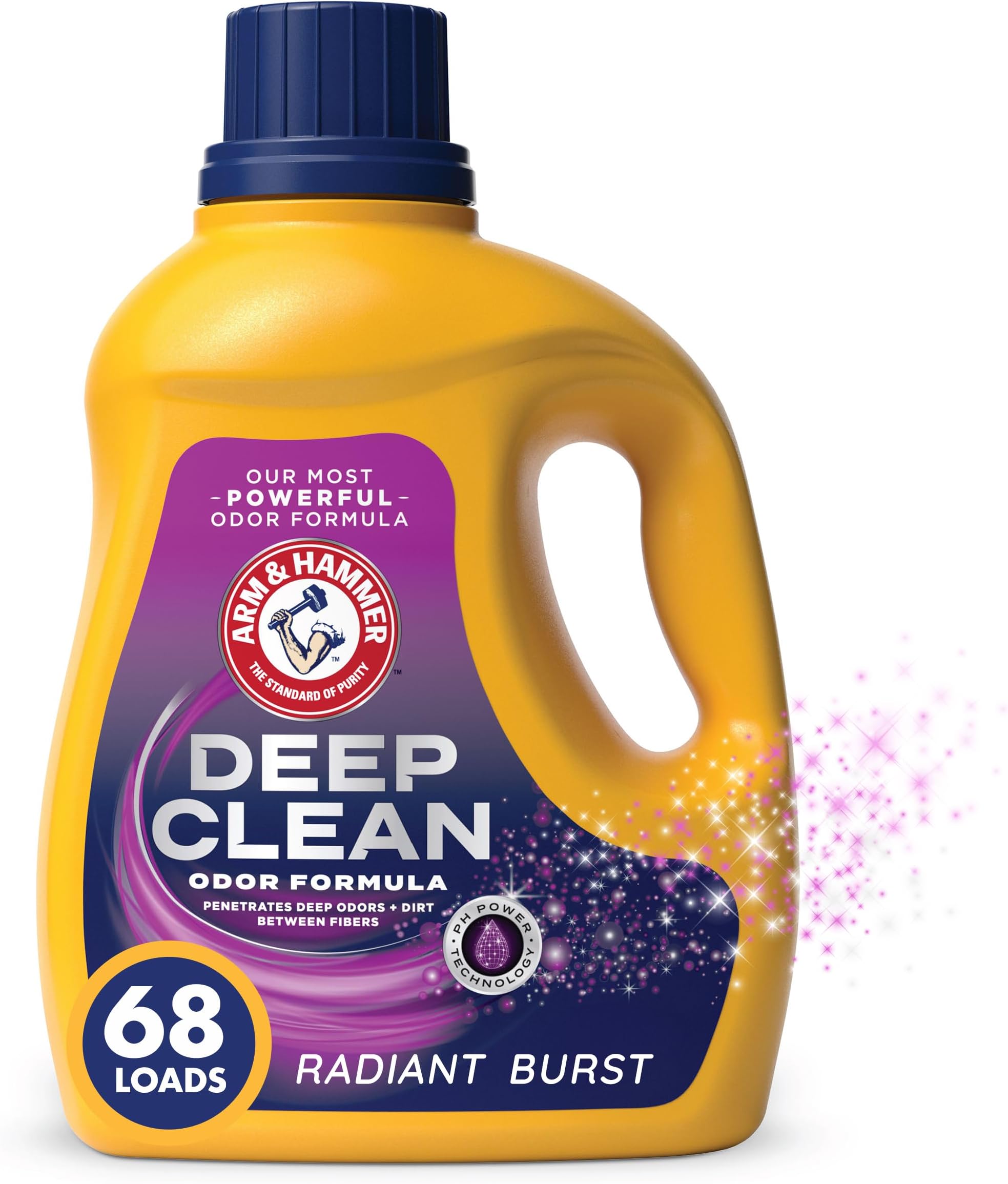 Amazon.com: ARM & HAMMER Deep Clean Odor Formula, Liquid Laundry ...