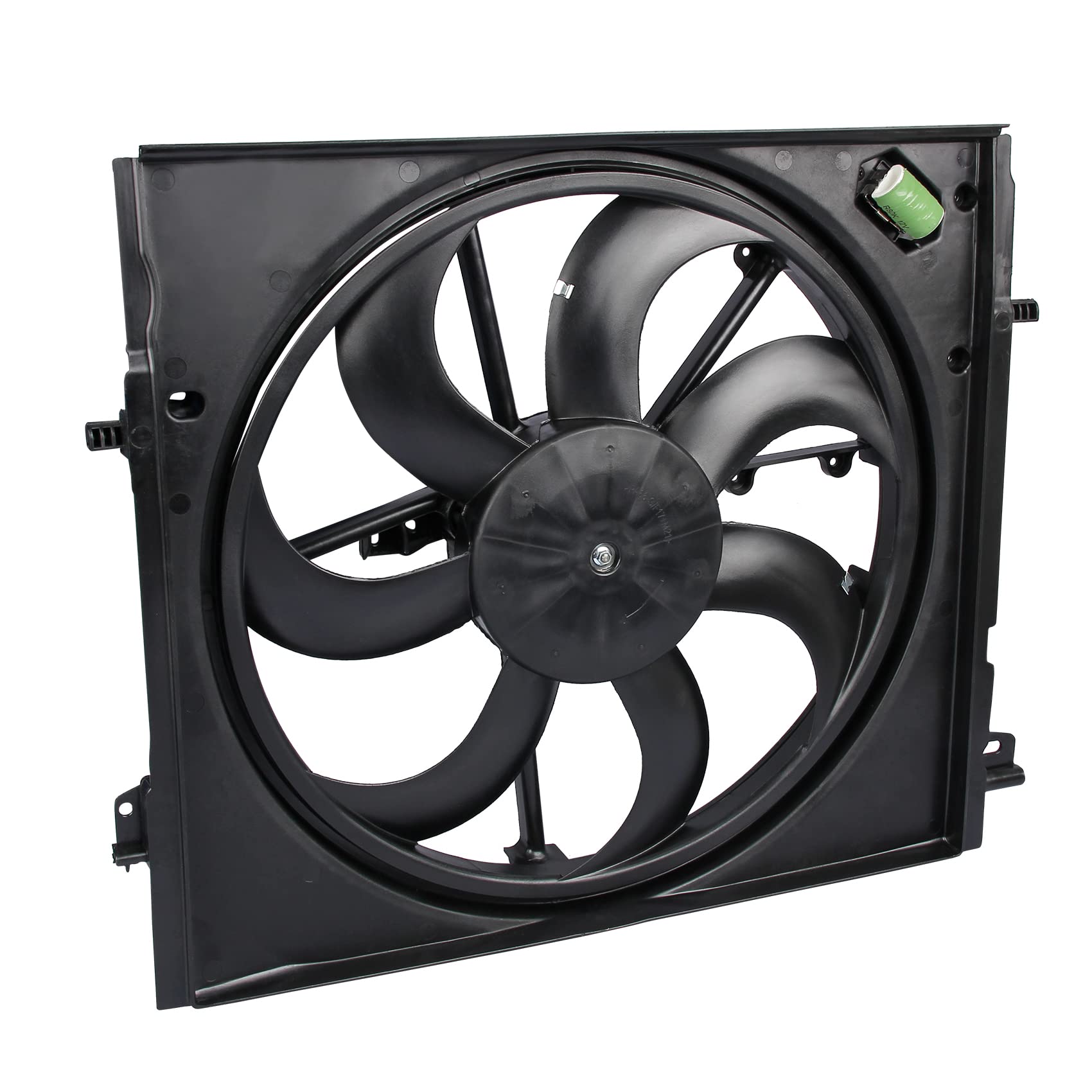 Amazon.com: Docas Radiator Cooling Fan Assembly for 2017 2018 2019 ...