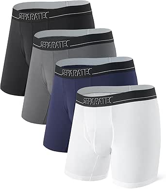 Separatec Mens Underwear with Separate Pouch Moisture Wicking Micro ...