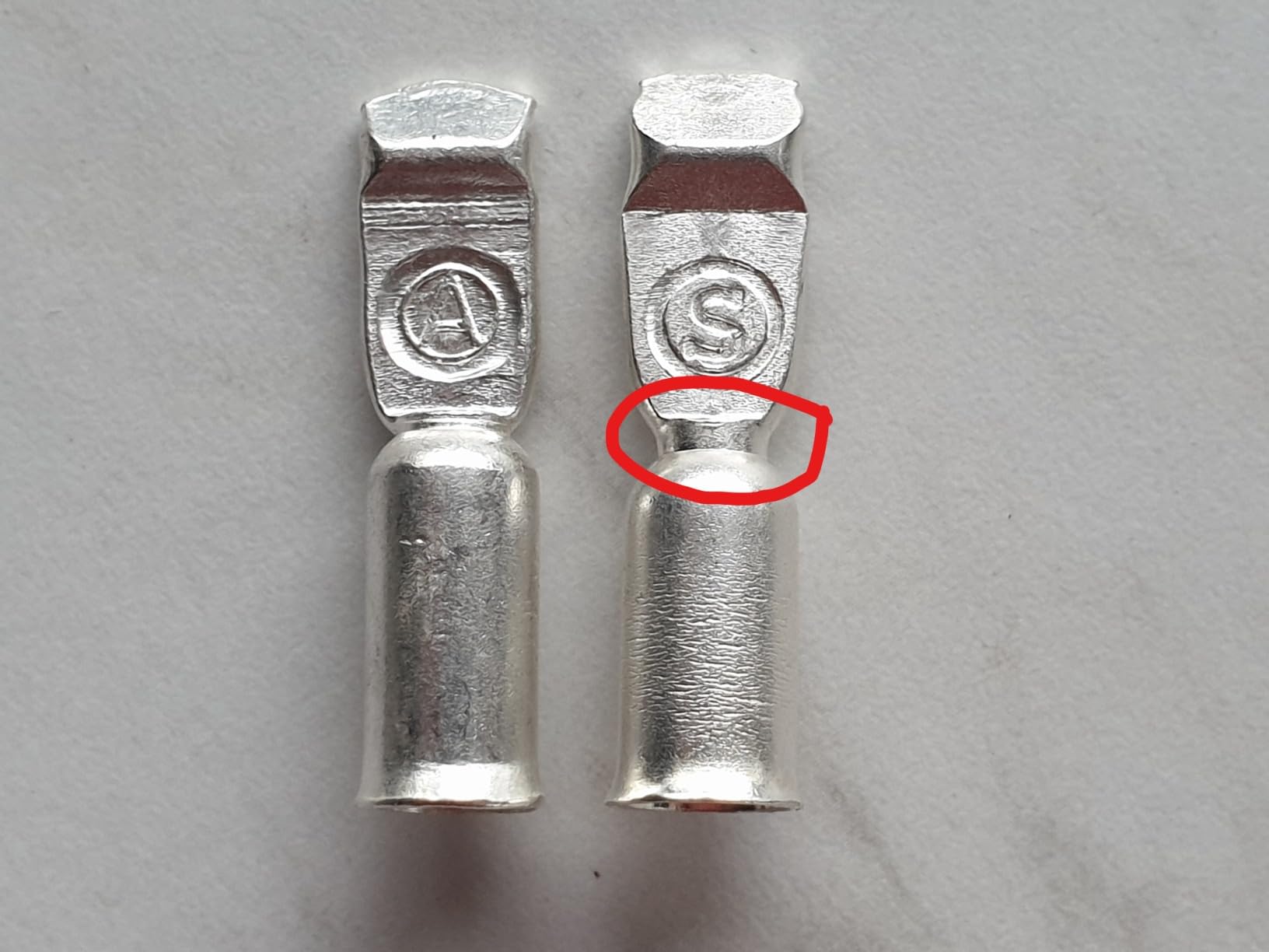 10pcs lugs terminals for Anderson Plug Contacts pins 50 amp connectors ...