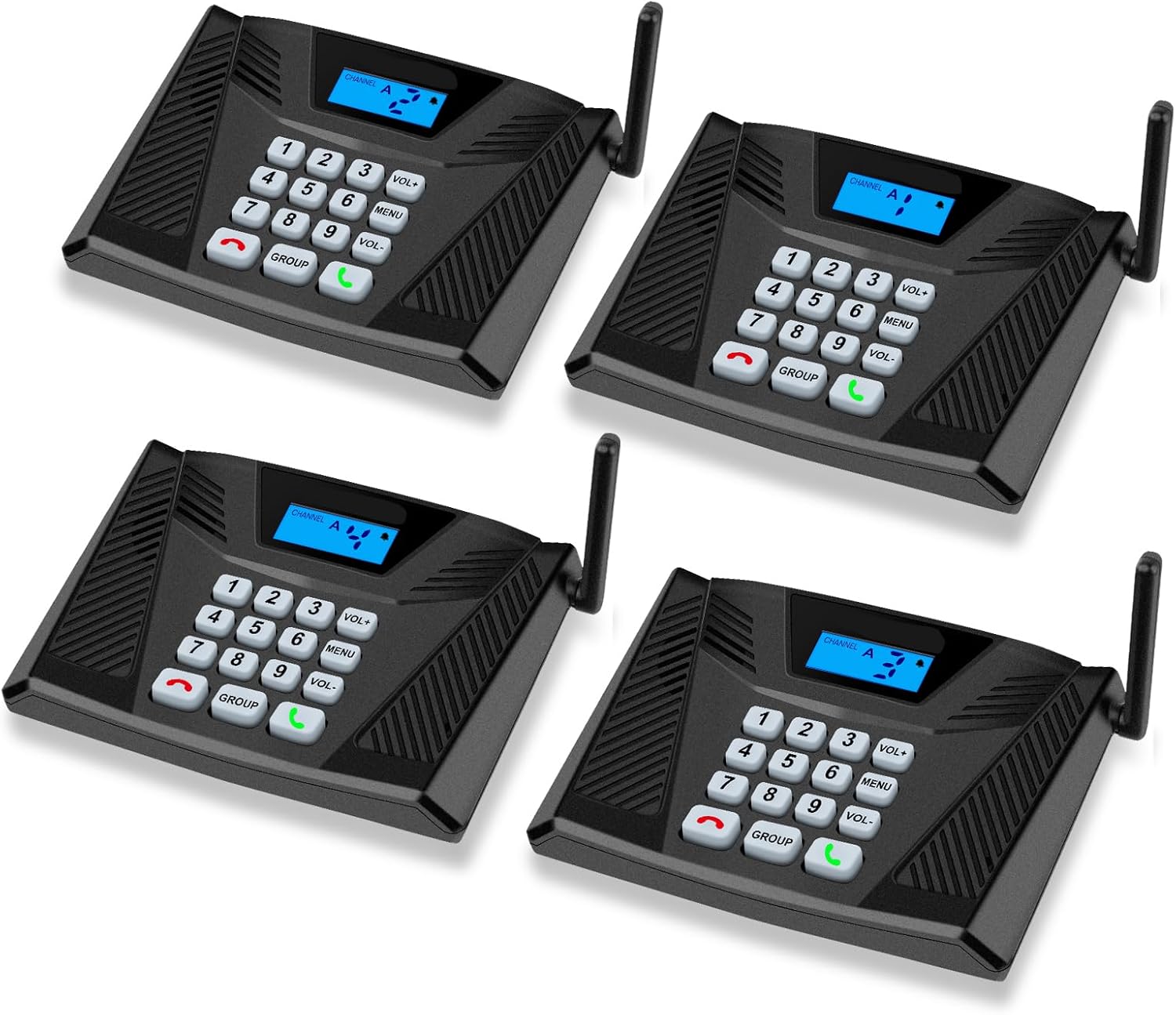 Amazon.com: Intercoms Wireless for Home Hands Free, Upgrade Two Way ...