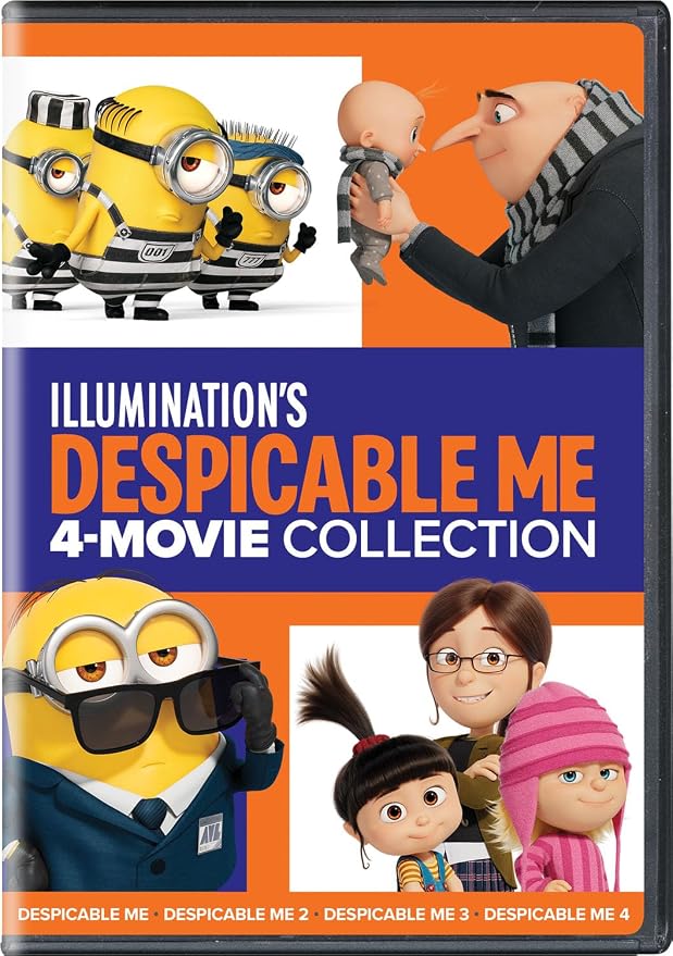Illumination's Despicable Me 4-Movie Collection [DVD]: Amazon.ca: Steve ...