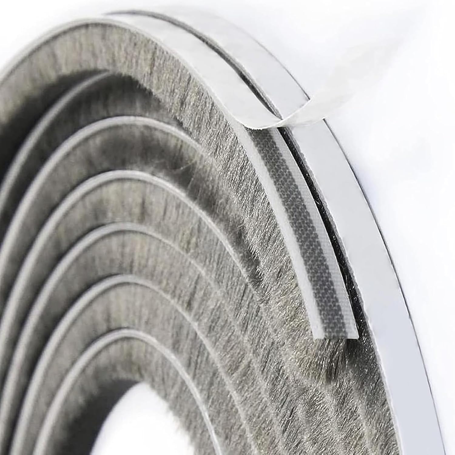 Self Adhesive Felt Pile Brush Weather Stripping Sealing Tape for ...