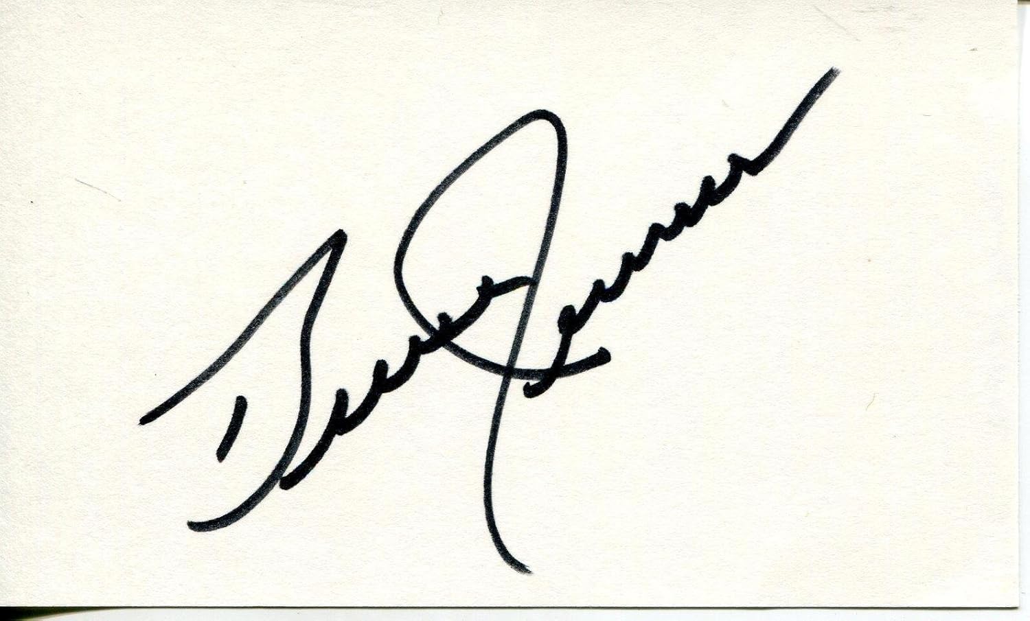 Bruce Jenner Olympic Athlete Reality Tv Star Signed Card Autograph ...