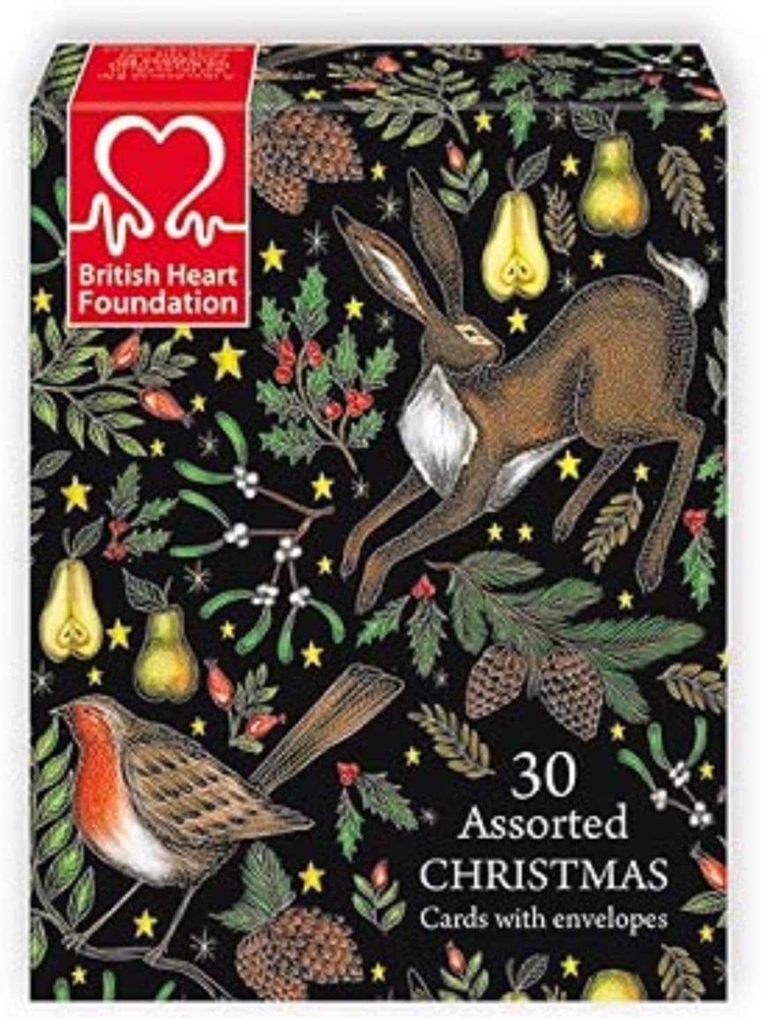 Pack of 8 On The Twelfth Day NSPCC Charity Christmas Cards Xmas Cards ...