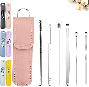 Amazon.com: Earwax Cleaner Tool Set, Spring Ear Wax Cleaner Tool Set ...