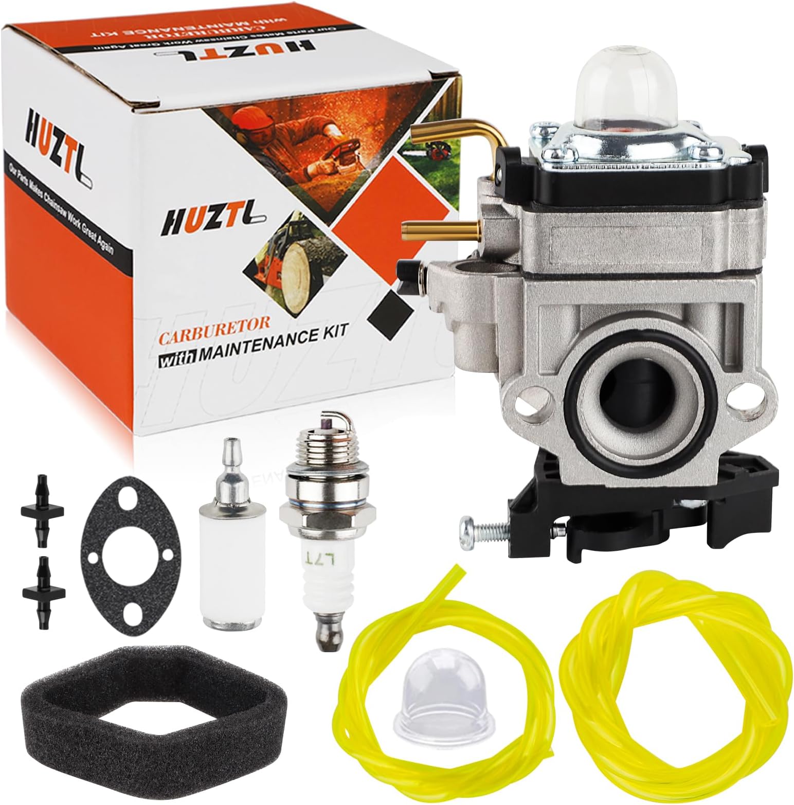Amazon.com : HUZTL 308054121 Carburetor Air Filter Fuel Line Kit for ...