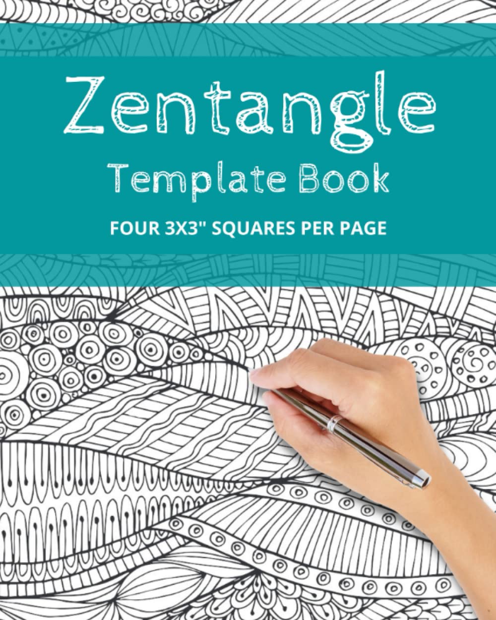 Zentangle Templates | Square Templates for Zentangles | 4 Squares per ...