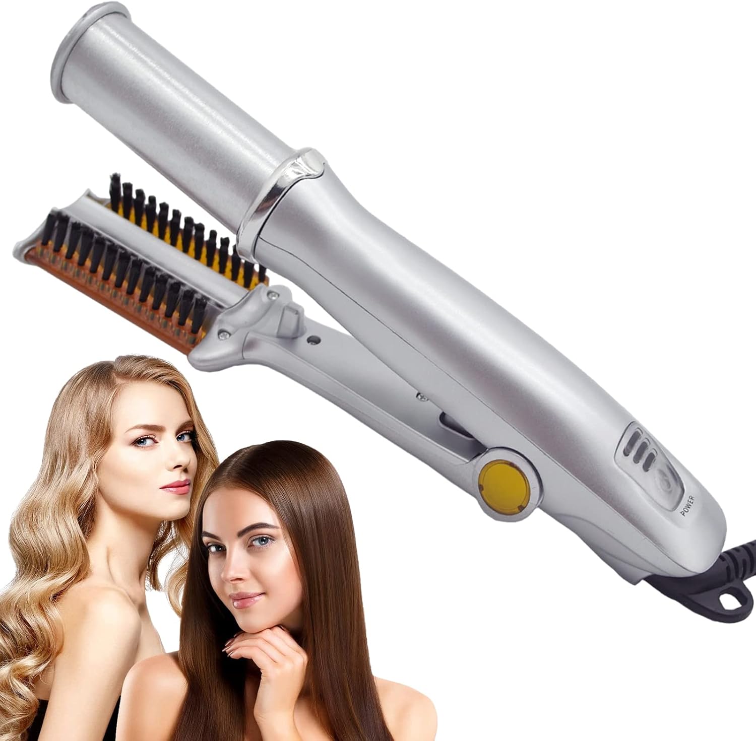 Amazon.com : NLKEANCIS PTC Heated 2-in-1 Hair Style Tool, Even Heat, 3 ...
