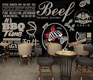 Amazon.com: Wall Mural Food Peel and Stick Self-Adhesive Wallpaper ...