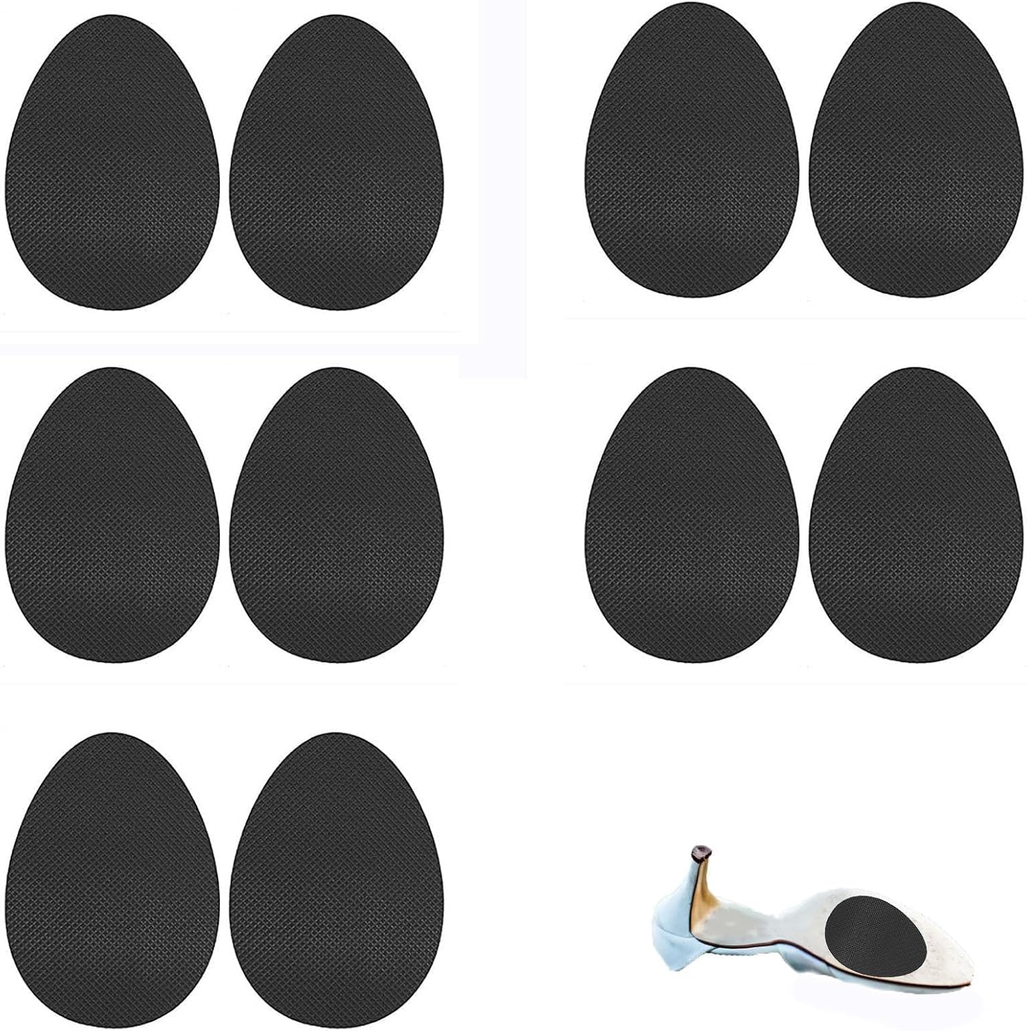 10 PCS Shoe Grips Anti Slip Shoe Sole Shoe Grip Sticker Non-Slip Rubber ...