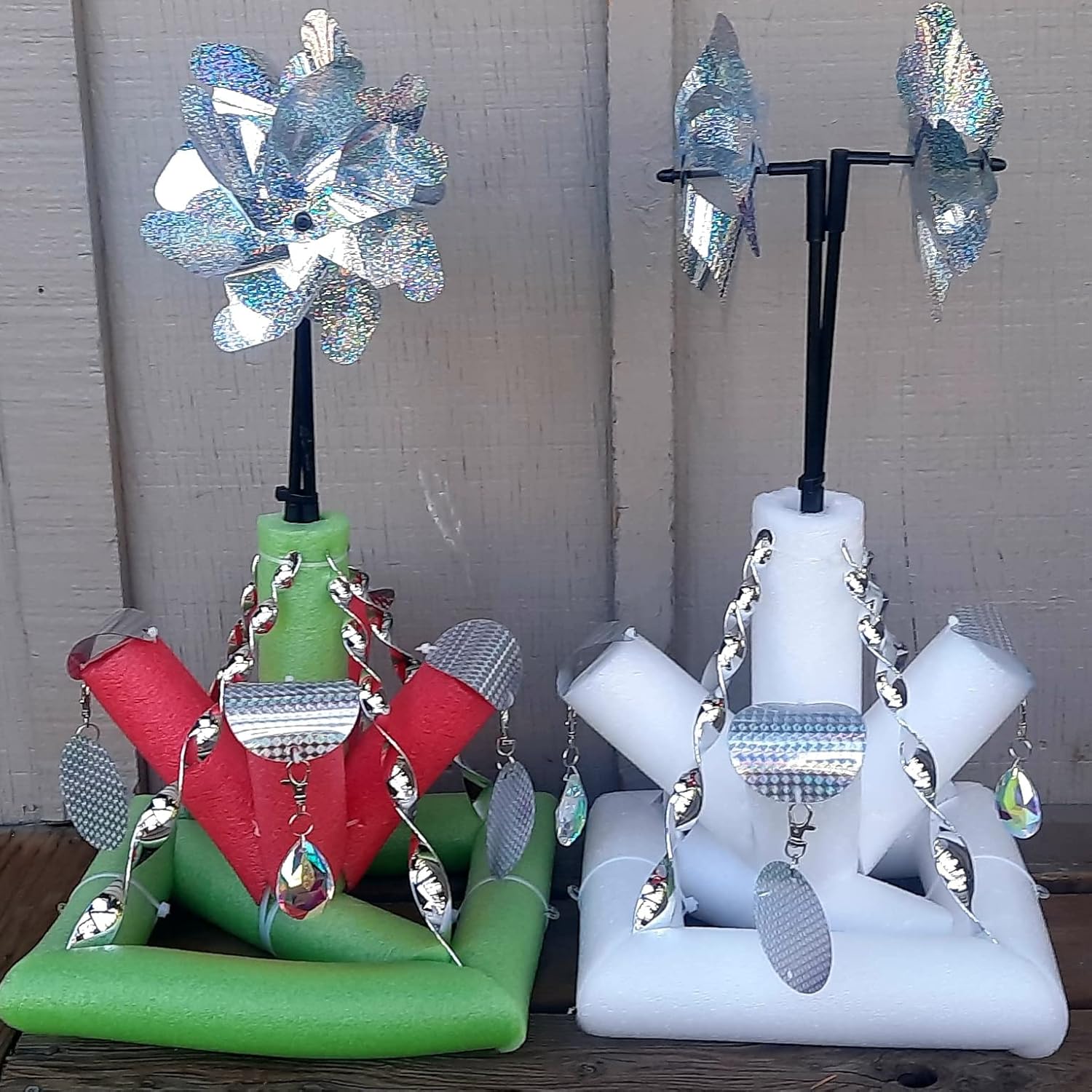 Amazon.com : Pool Bird Deterrent: Twirly Bird Away Keeps Birds Out of ...