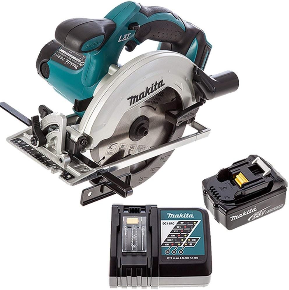 Makita DSS610Z 18V Li-Ion LXT 165mm Circular Saw - Batteries and ...