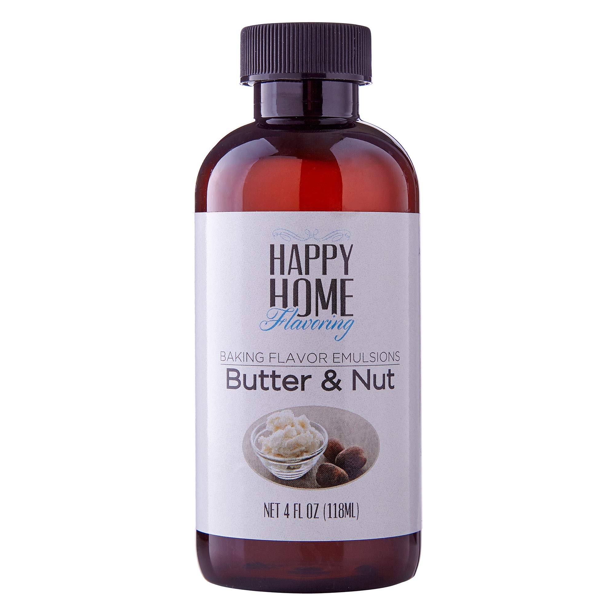 Amazon.com: Happy Home Flavoring Imitation Butter & Nut Baking Flavor ...
