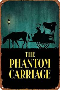 Amazon.com : The Phantom Carriage Metal Tin Sign Garage Sign Wall ...