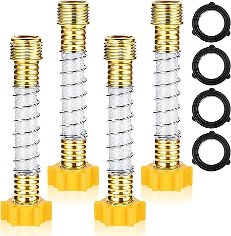 Amazon.com : Garden Hose Protector, Flexible Hose Extension Adapter ...