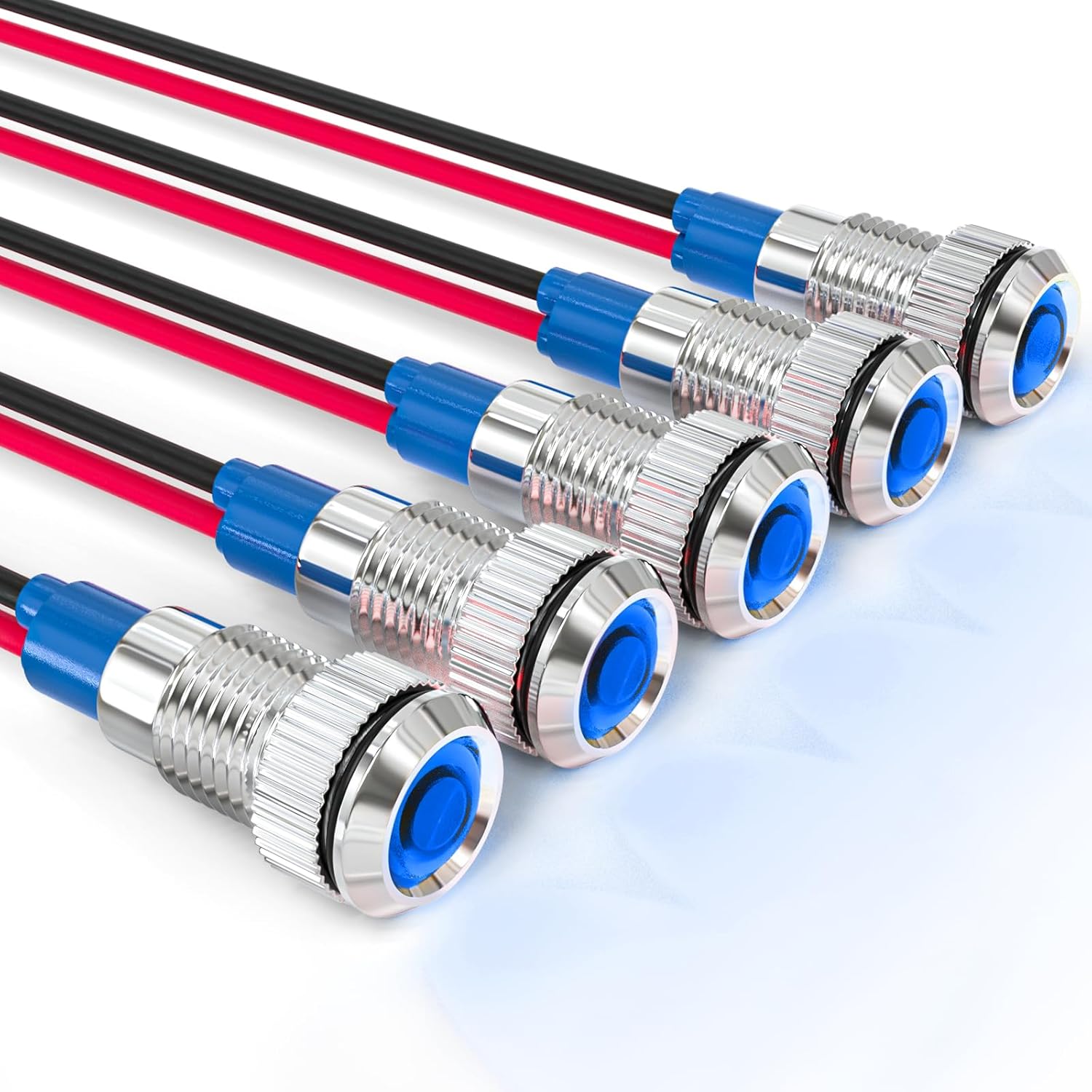 Amazon.com: GASHER 5 PCS Energy Saving Indicator Light, LED Light 12V ...