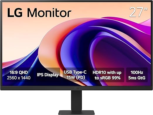 Amazon.com: LG 27U631A-B 27-inch QHD (2560 x 1440) IPS Computer Monitor ...