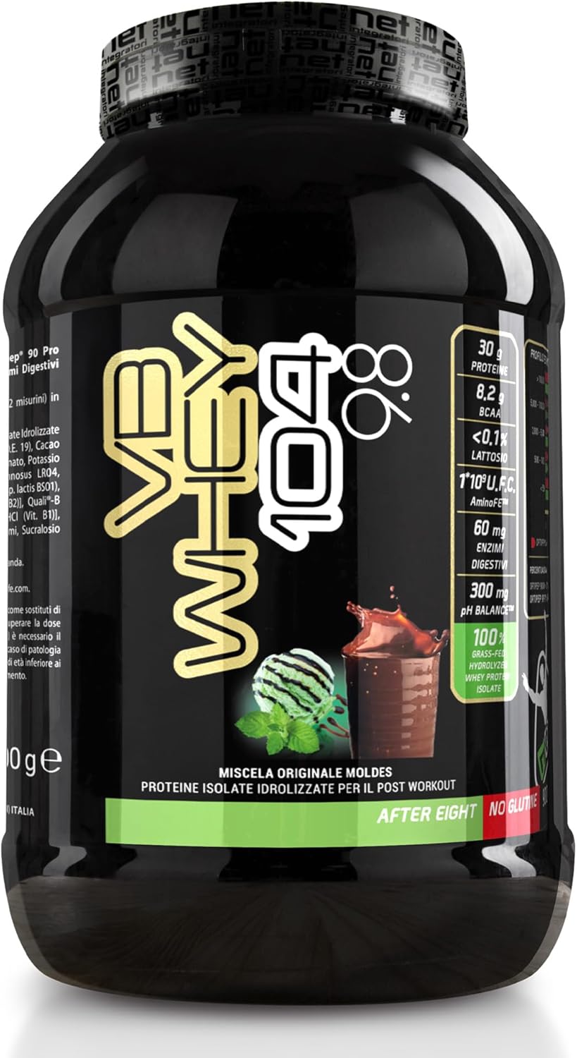 Net Integratori VB WHEY 104 9.8 Optipep - 900g After Eight - Proteine ...