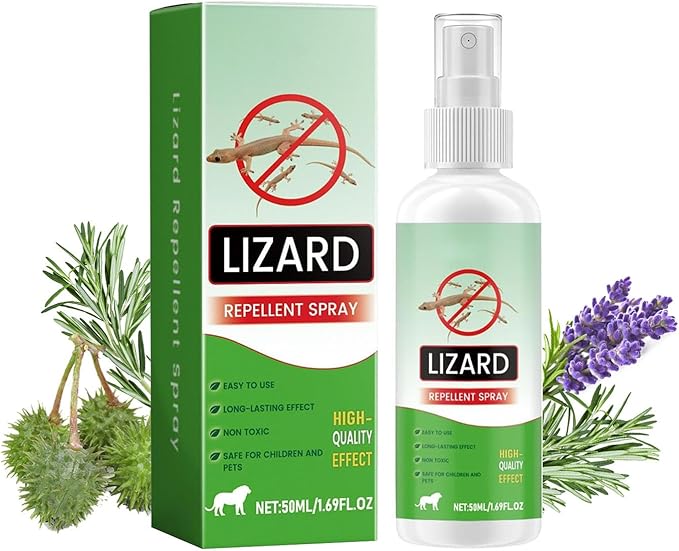 Lizard Repellents Spray, 50ML Naturals Lizard Repellent Lavender Oil ...