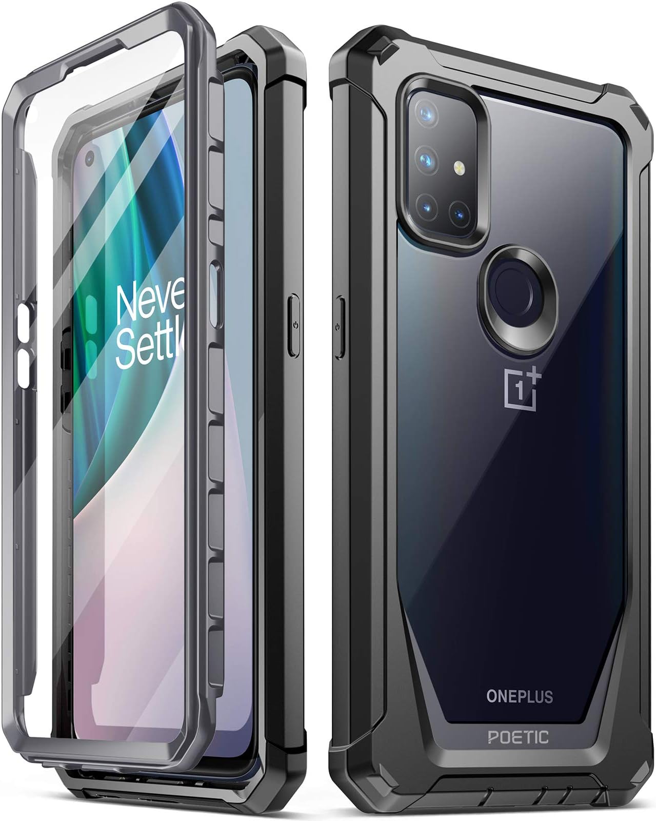 Amazon.com: NZND Case for OnePlus Nord N10 5G with Tempered Glass ...
