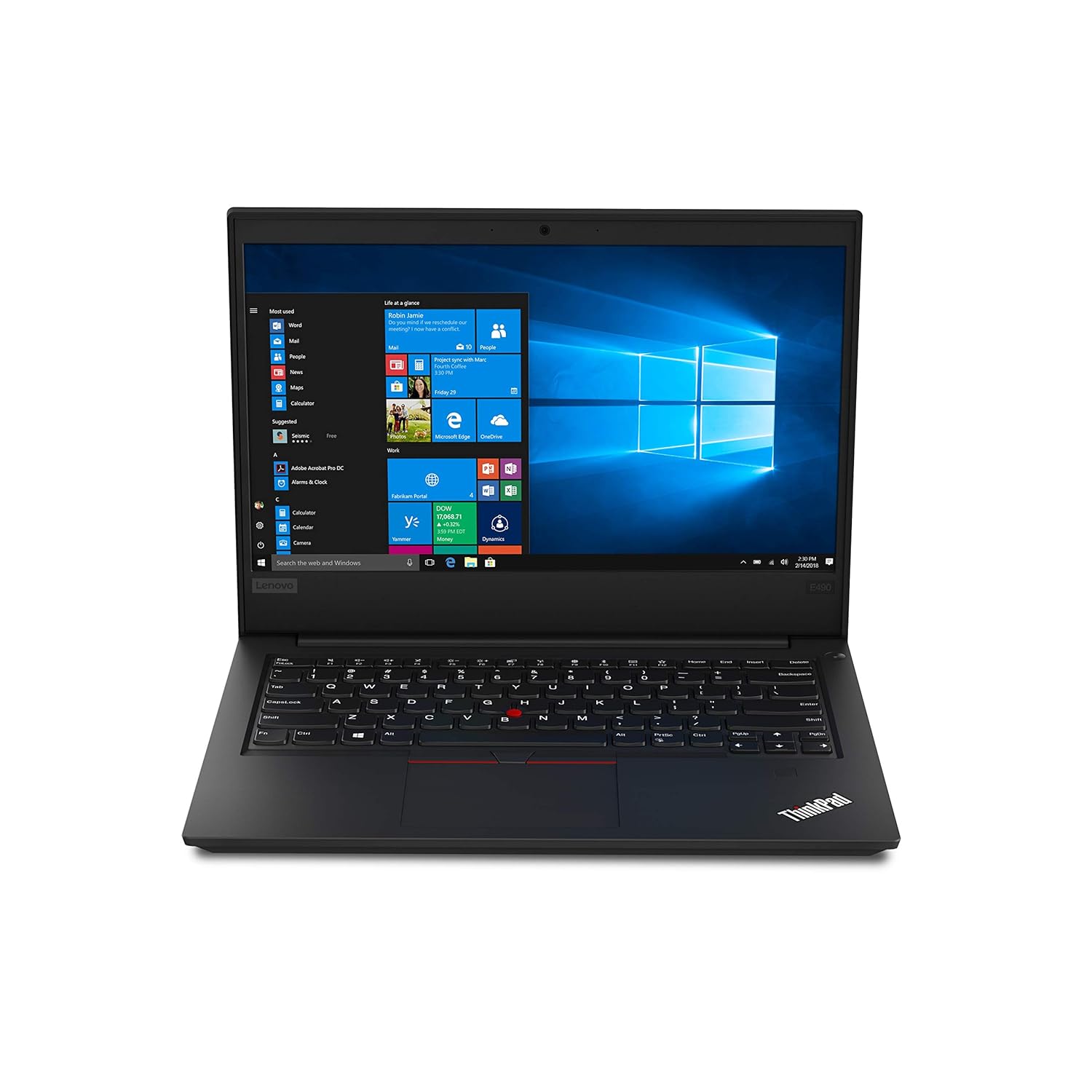 Lenovo ThinkPad E490 Intel Core i5 8th Gen 14-inch HD Thin and Light ...