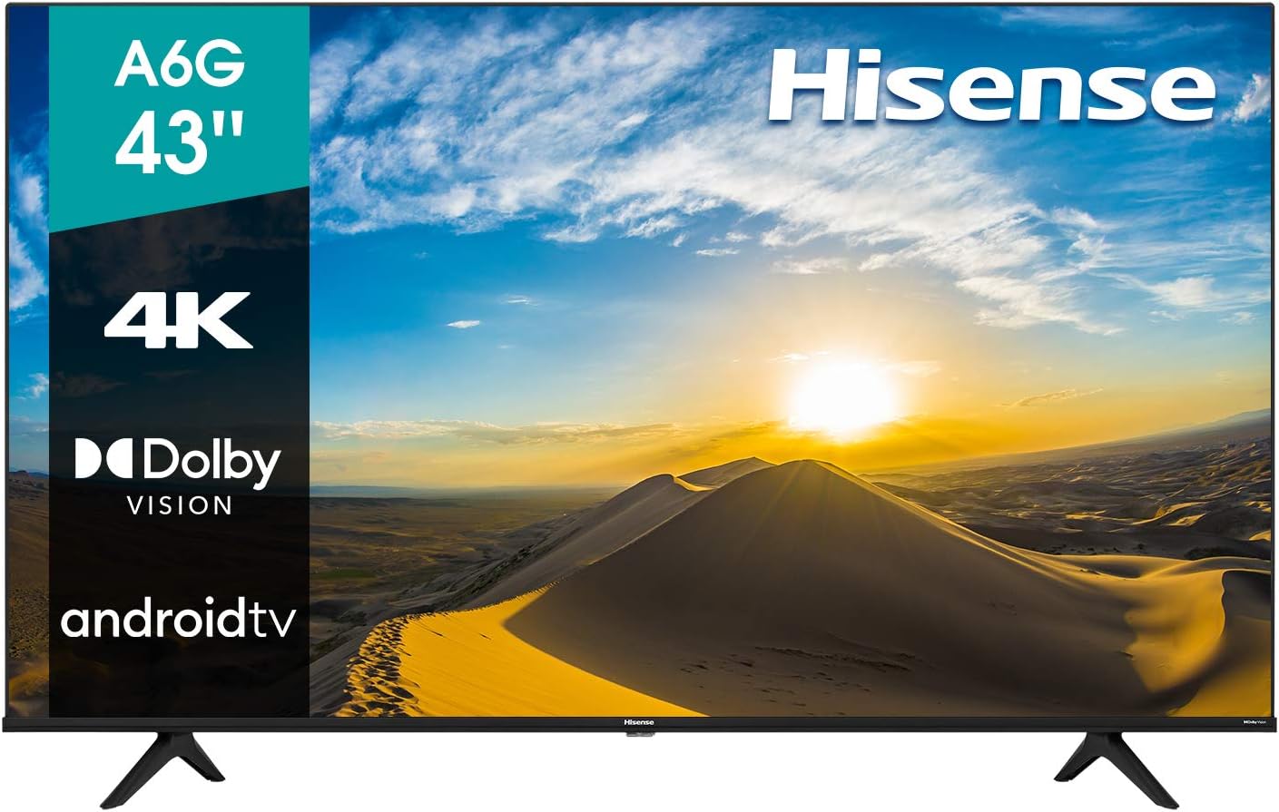 Amazon.com: Hisense 43A6G 43-Inch 4K Ultra HD Android Smart TV with ...