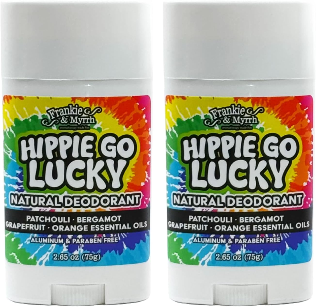 Amazon.com : Frankie & Myrrh PITchouli and Hippie Go Lucky Dynamic Deo ...