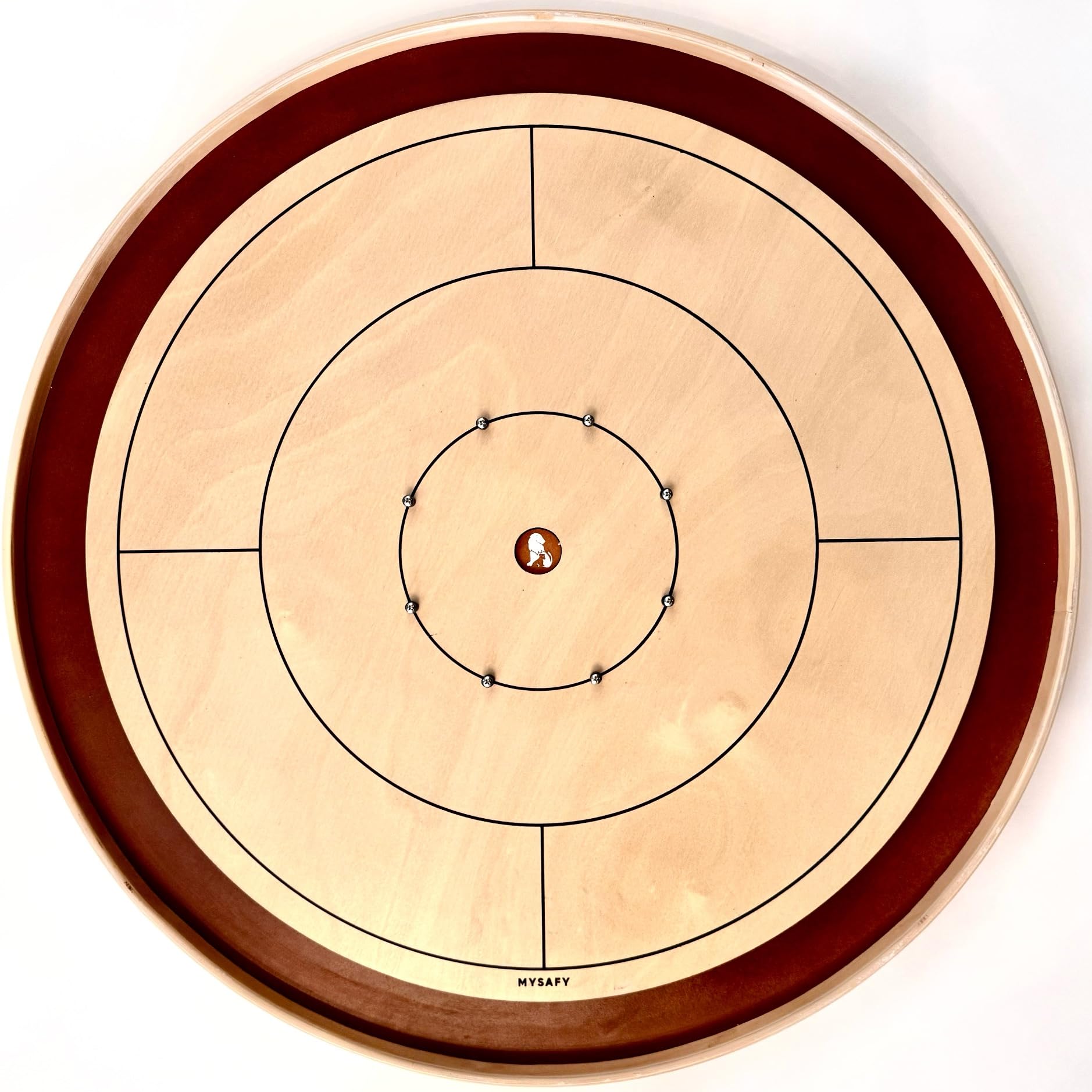 Amazon.com: Mysafy Professional Standard Crokinole Board Tournament ...