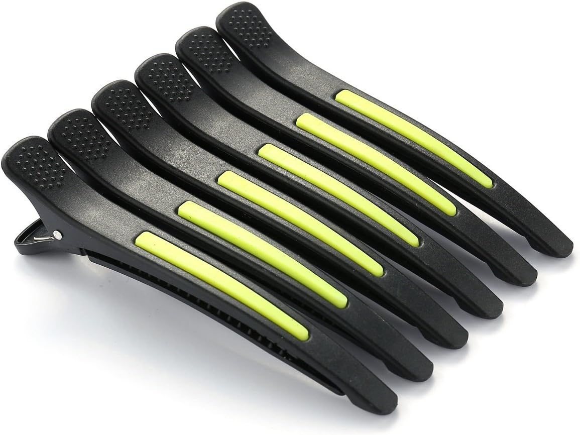 Amazon.com : 6Pcs/set Pinup Plastic Duck Bill Hair Clips for Sectioning ...