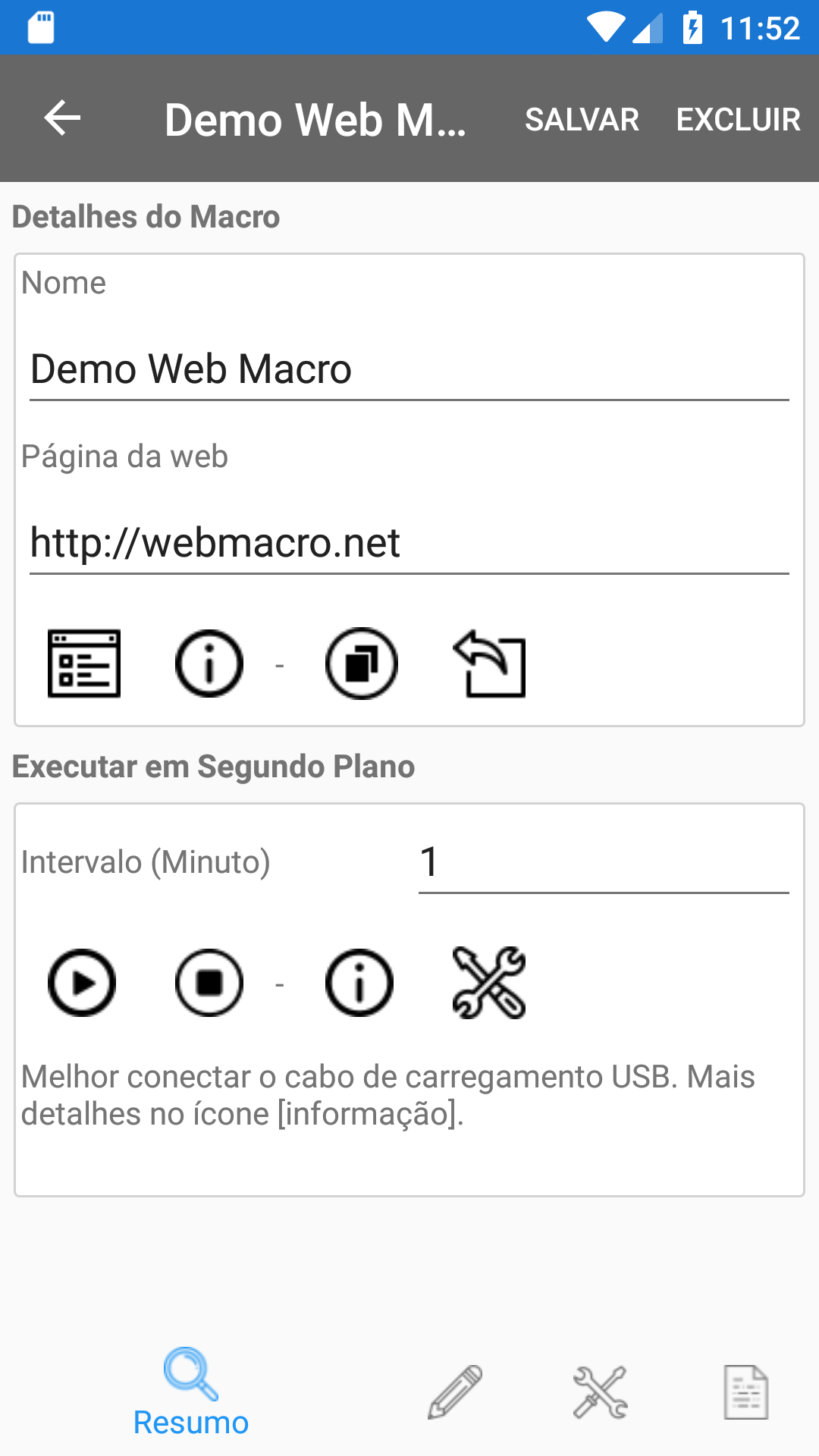 Web Macro Bot (Registro - Editar - Reproduzir) - Aplicativo na Amazon ...