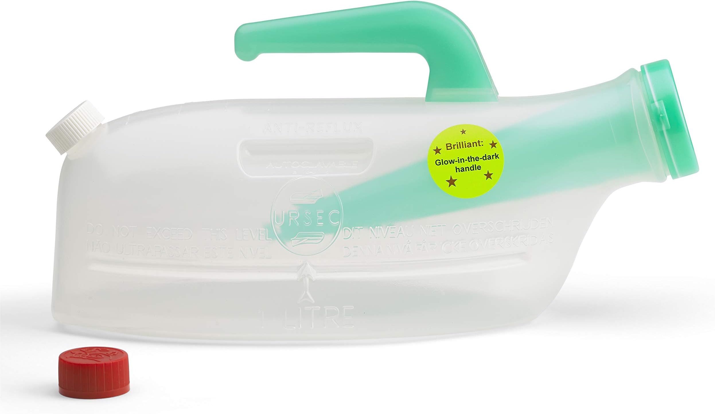 Amazon.com: URSEC Spill Proof and Anti-Reflux Male Urinal - For Elderly ...