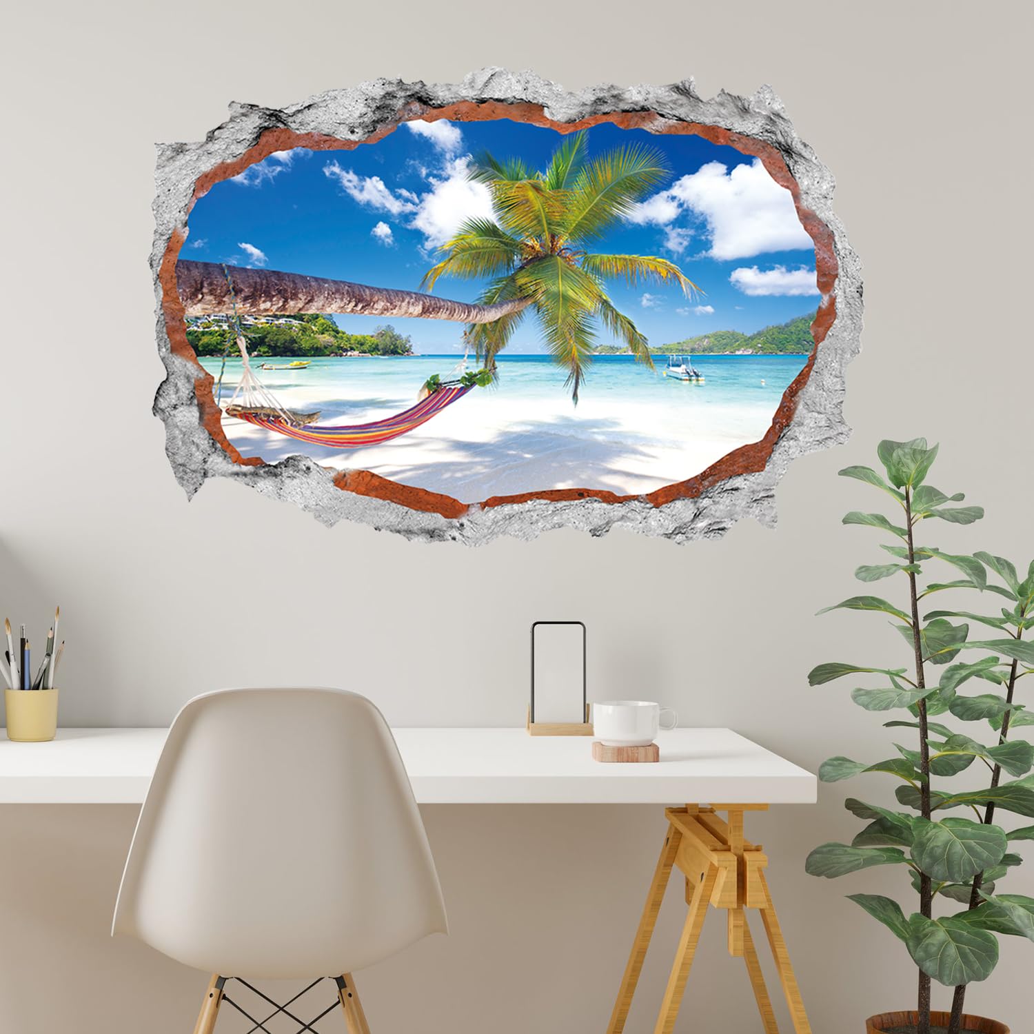 Wall Decals Beach Poster Moeraki Boulders Beach In New Zealand