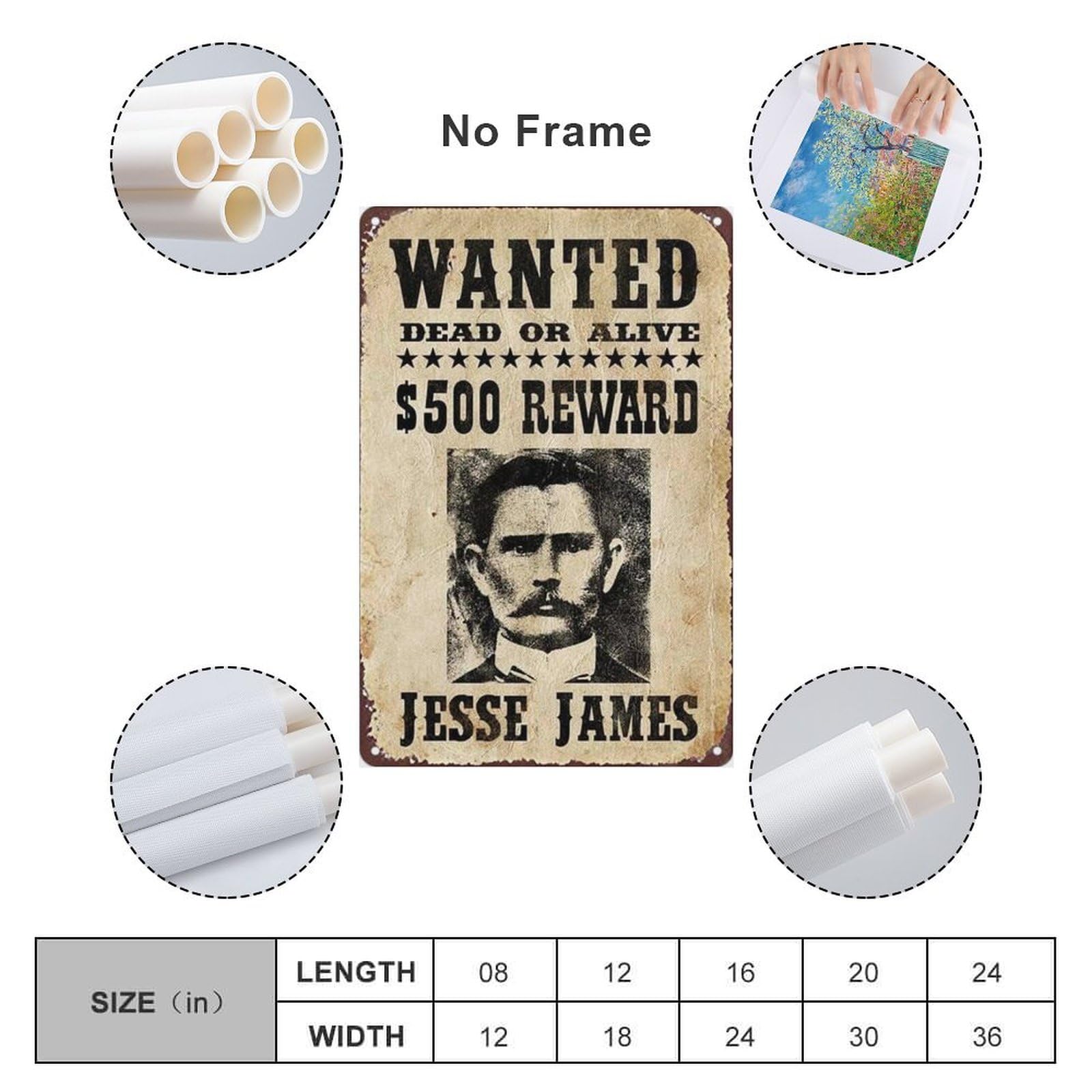 Jesse James Wanted Posters Vintage Wanted Poster For The Arrest Of