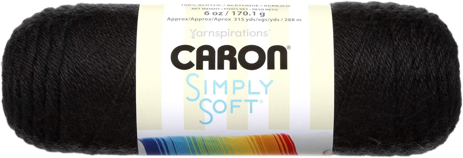 Amazon.com: Caron Bulk Buy: Caron Simply Soft Yarn Solids (3-Pack ...
