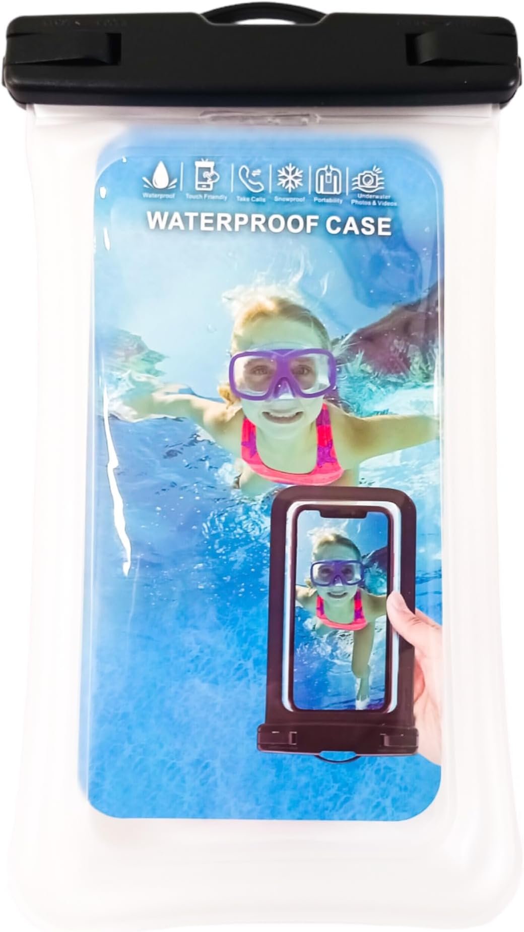 Amazon.com: Waterproof Floating Dry Bag Cell Phone Case fits Phones 7 ...