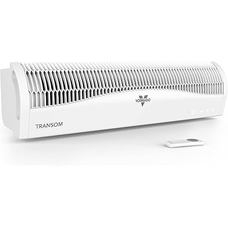Amazon.com: Vornado TRANSOM Window Fan with 4 Speeds, Remote Control ...