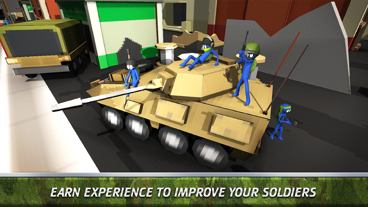 Sticky Man Tactical Battle 3D - Epic Warriors | Strategic Arena For ...