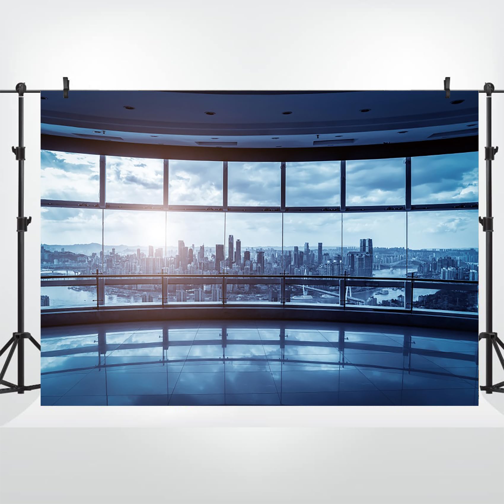 Backdrop Stand 7x5ft Office Backdrop - Professional Vinyl Photography ...